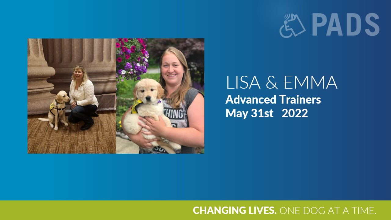 Meet Lisa and Emma - PADS