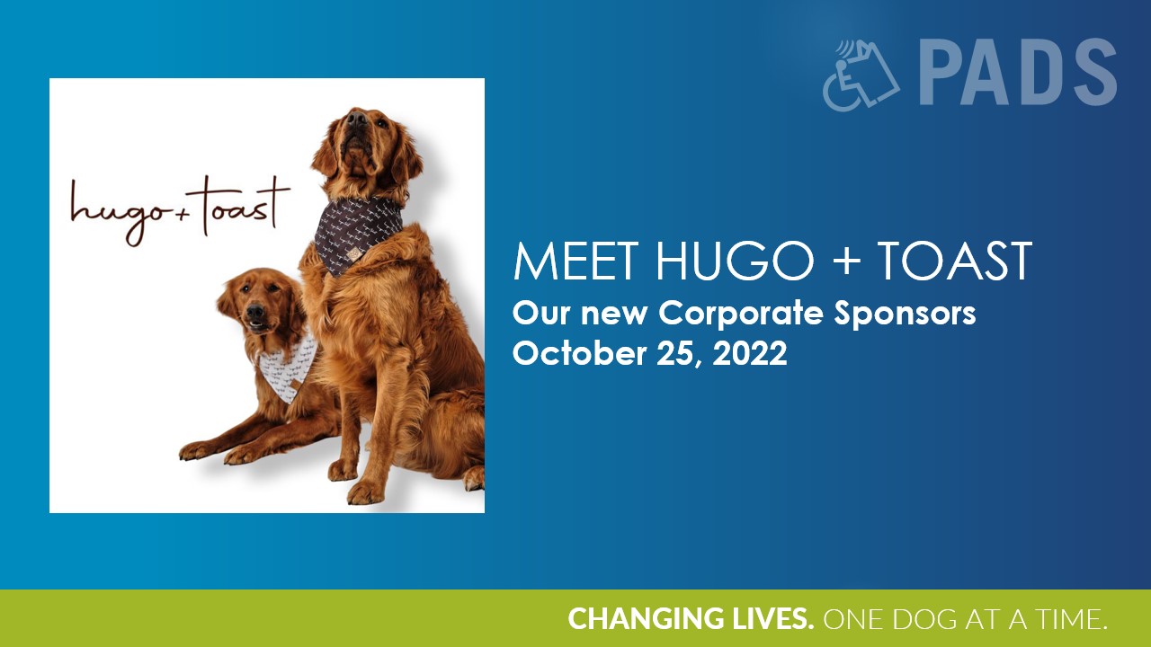 Welcome to PADS - The Pacific Assistance Dogs Society