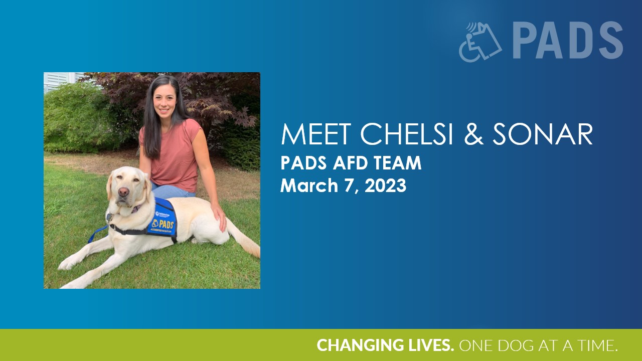 Meet Chelsi & PADS Sonar - PADS